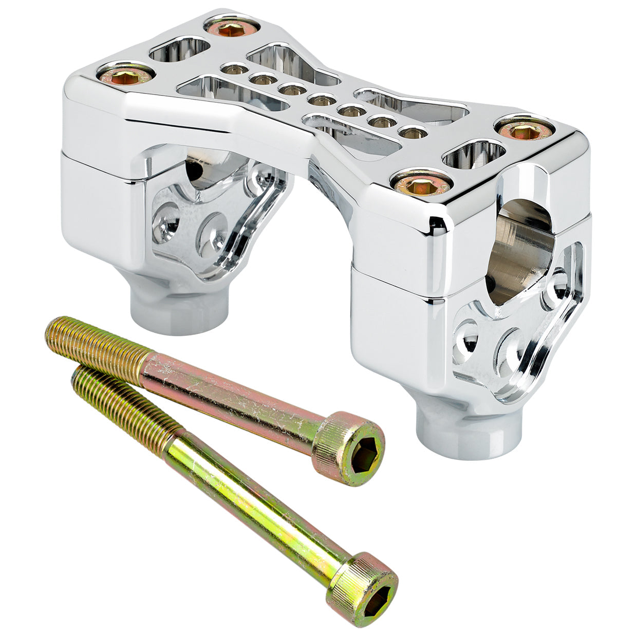 Joker Machine Series 900 Chrome Bridge Handlebar Clamp