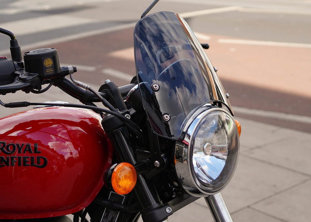 Dart Classic S3 Flyscreen for Royal Enfield Meteor 350 | Dark Tint