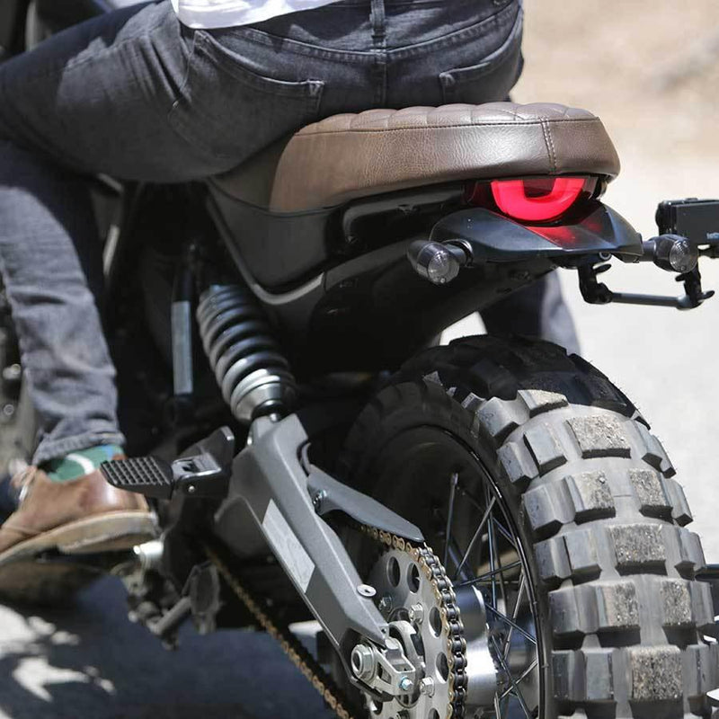 Ducati Scrambler Diamond Stitch Bench Seat by Corsa Moto