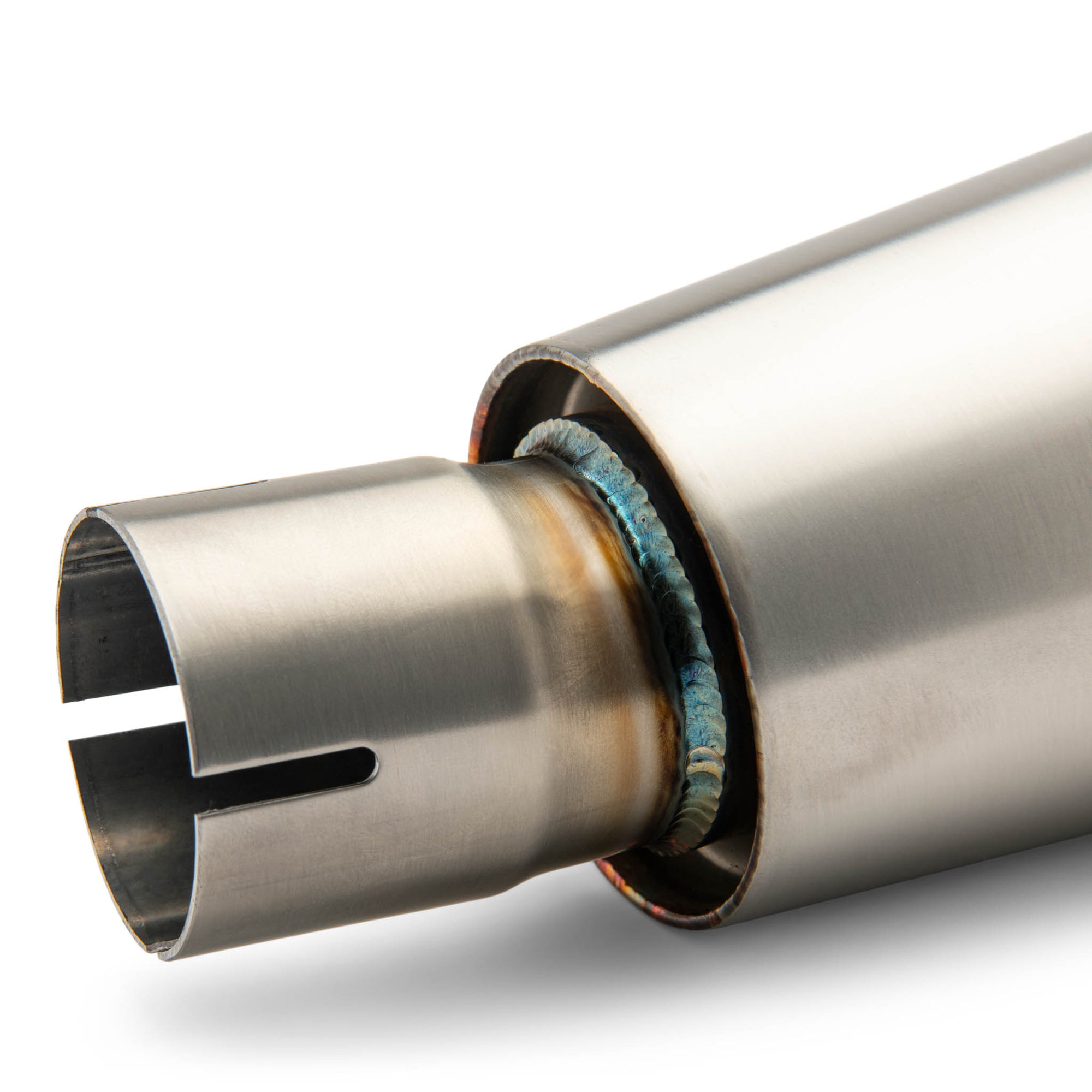 Triumph 400/400x Stubby Predator Carbon Exhaust | British Customs