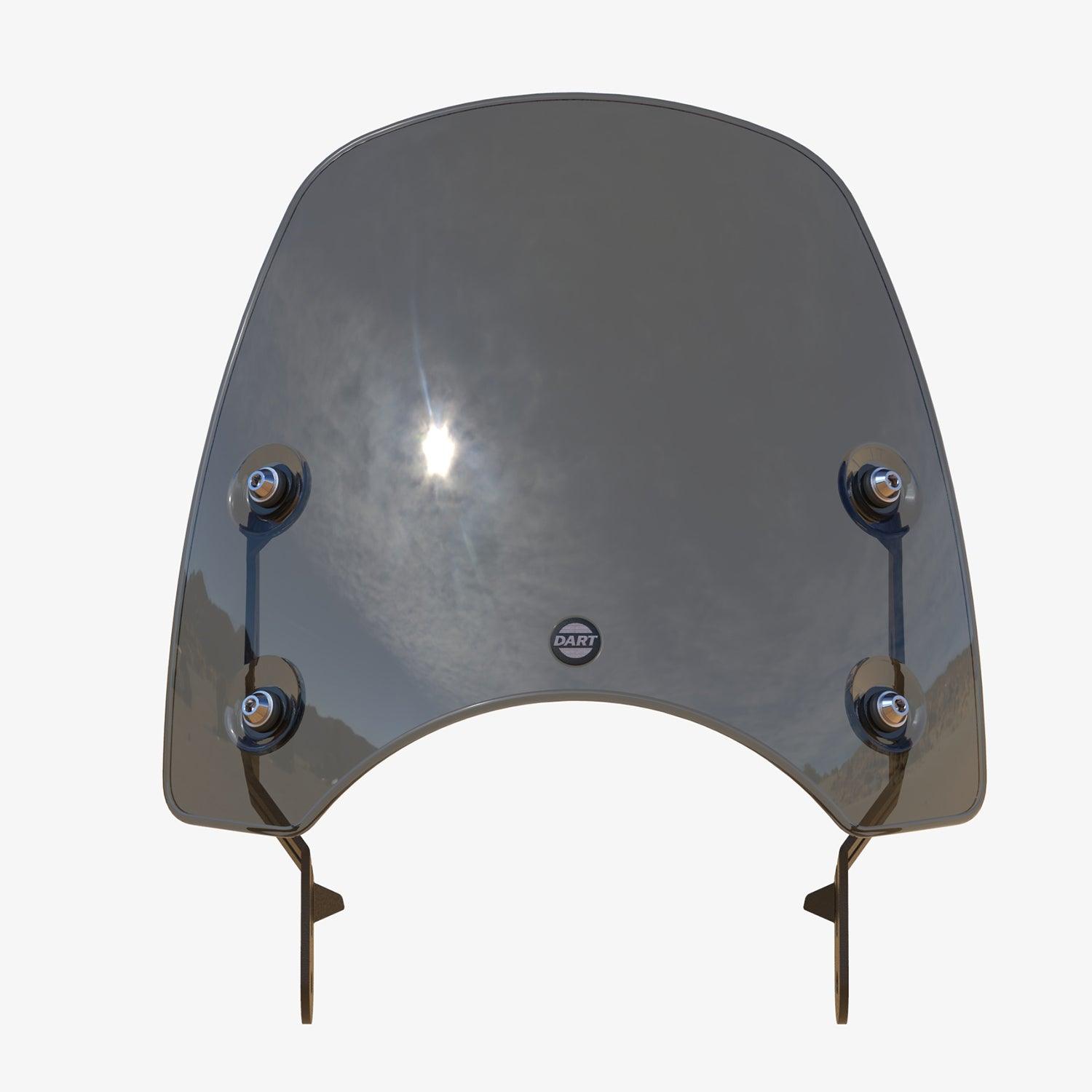 Dart Classic S3 Flyscreen for Triumph Scrambler 865 | Dark Tint