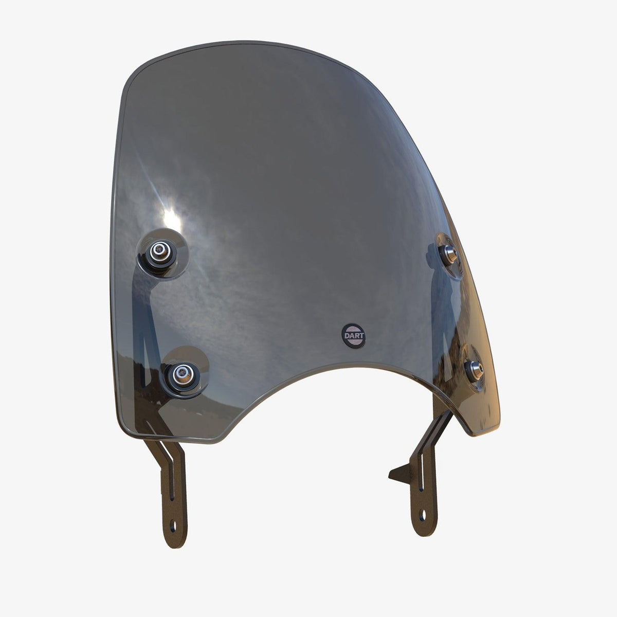 Dart Classic S3 Flyscreen for Triumph Scrambler 865 | Dark Tint