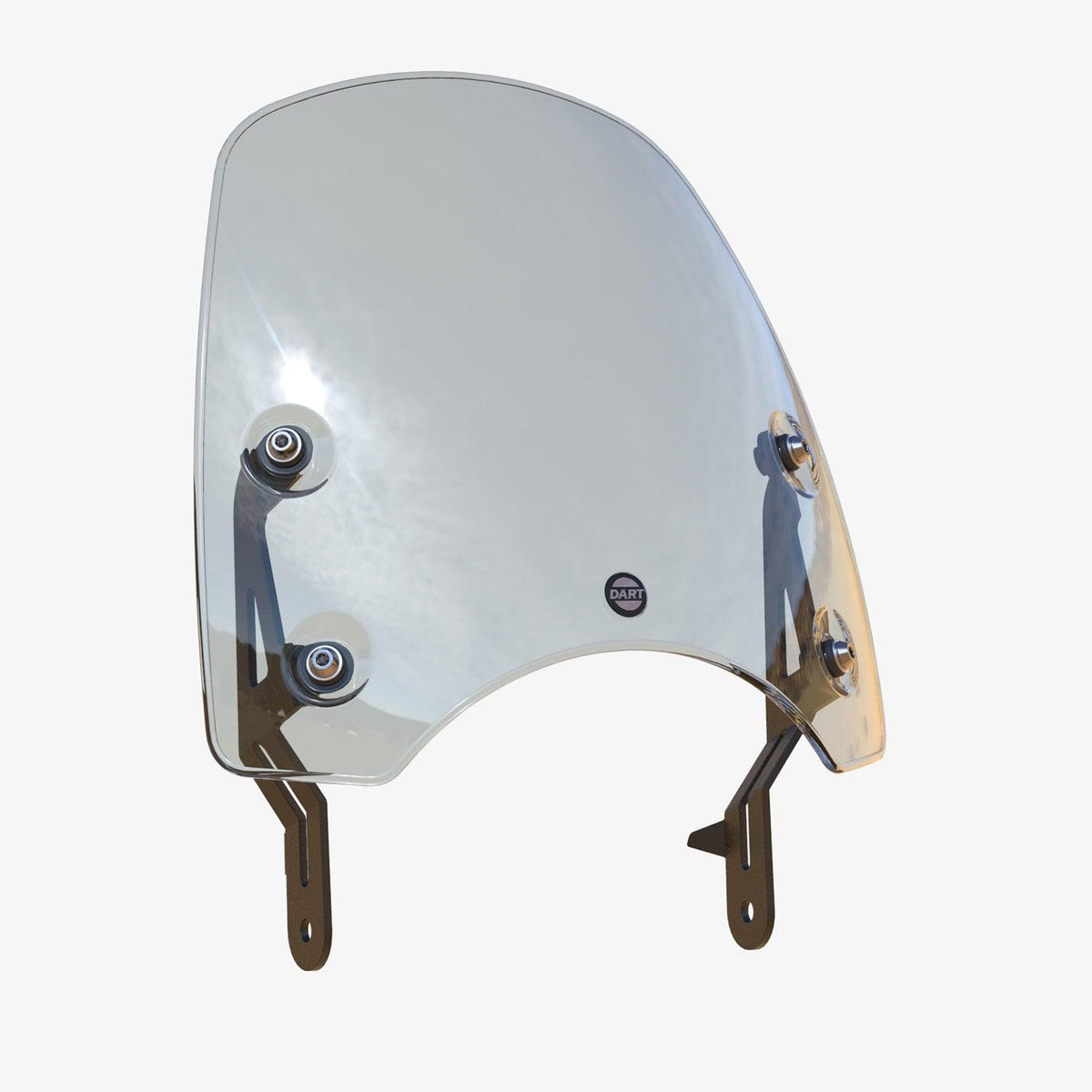 Dart Series 3 Flyscreen for Triumph Scrambler 865 - Black