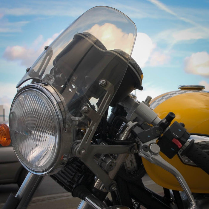 Dart Classic S3 Flyscreen for Triumph Thruxton 865 | Black