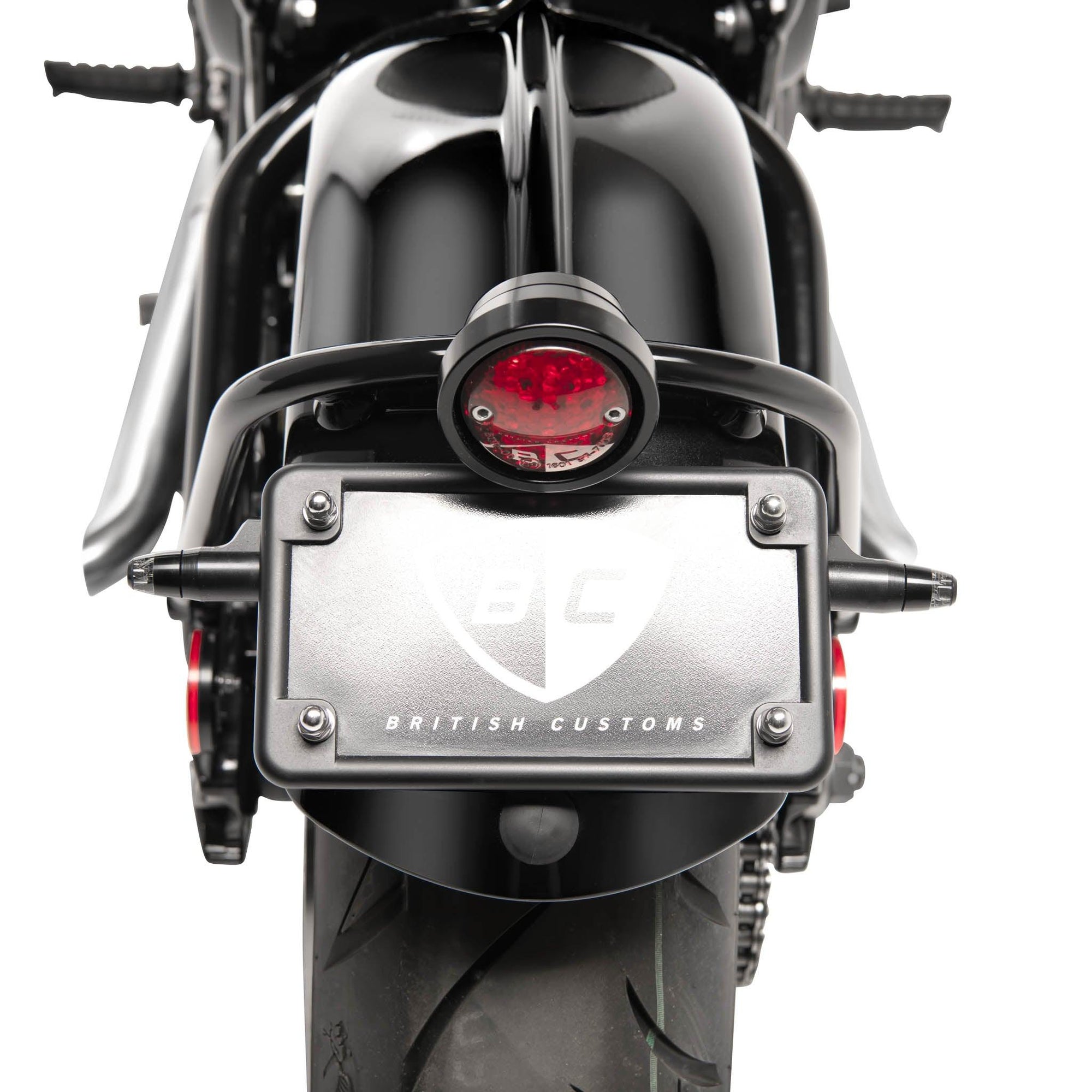 Mo.Blaze Pin + Pan Tail Light Kit for Triumph Bobber | British Customs