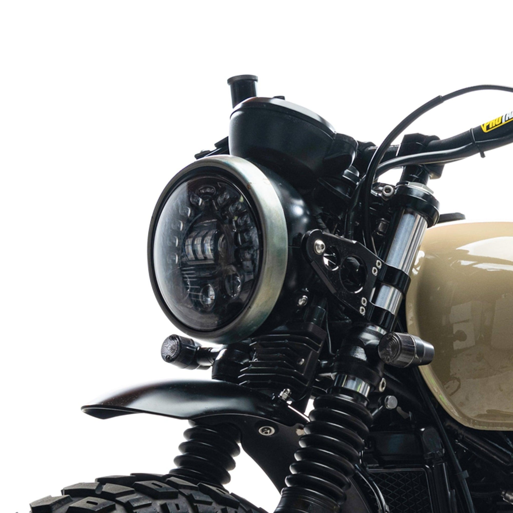 Motodemic Adaptive LED Headlight for Triumph Motorcycles