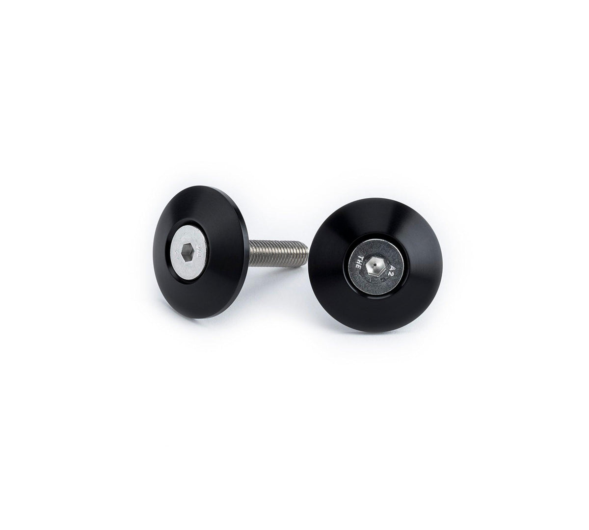 Black Passenger Peg Block Off for Triumph Motorcycles