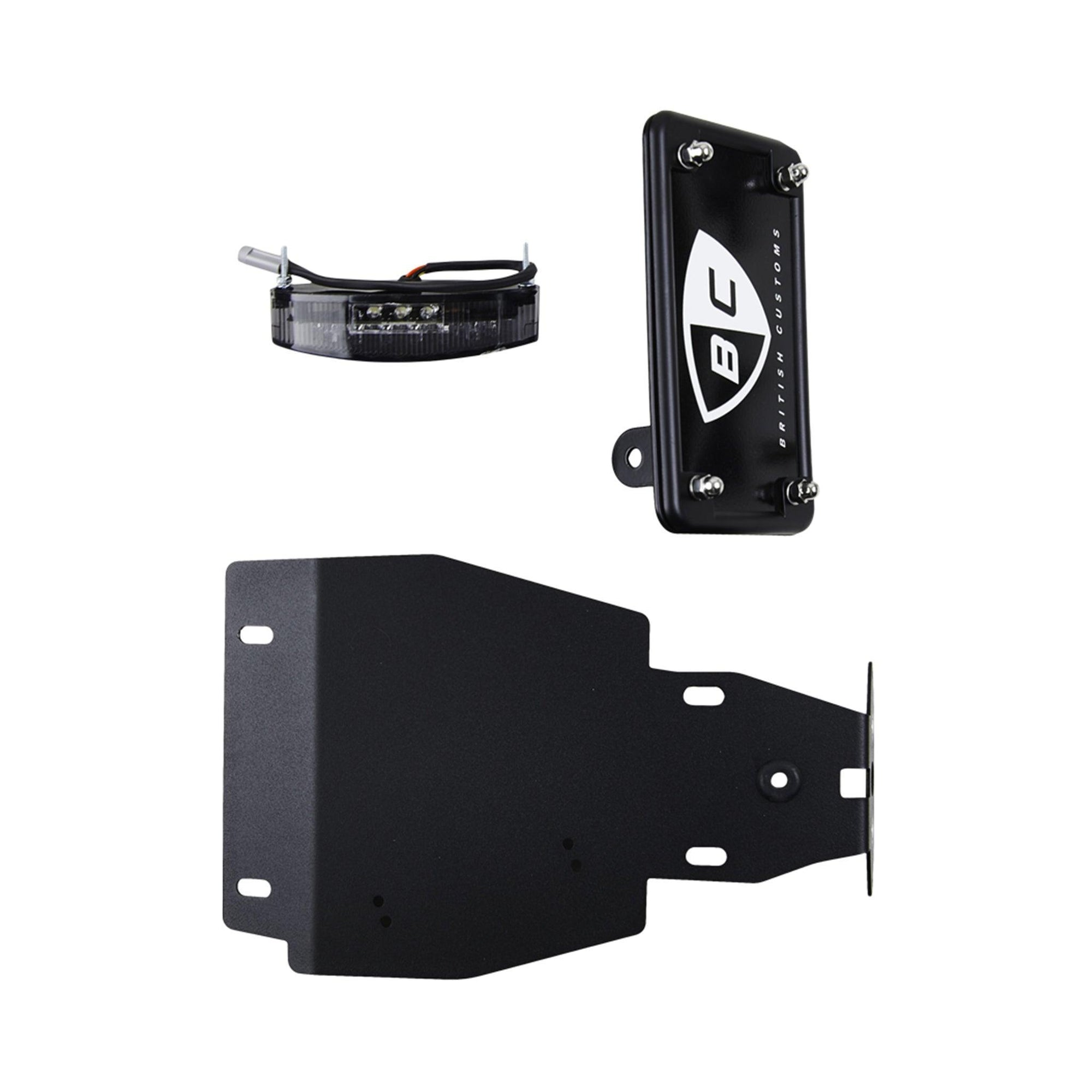 Plug & Play Fender Eliminator Side Mount Kit for Triumph Motorcycles