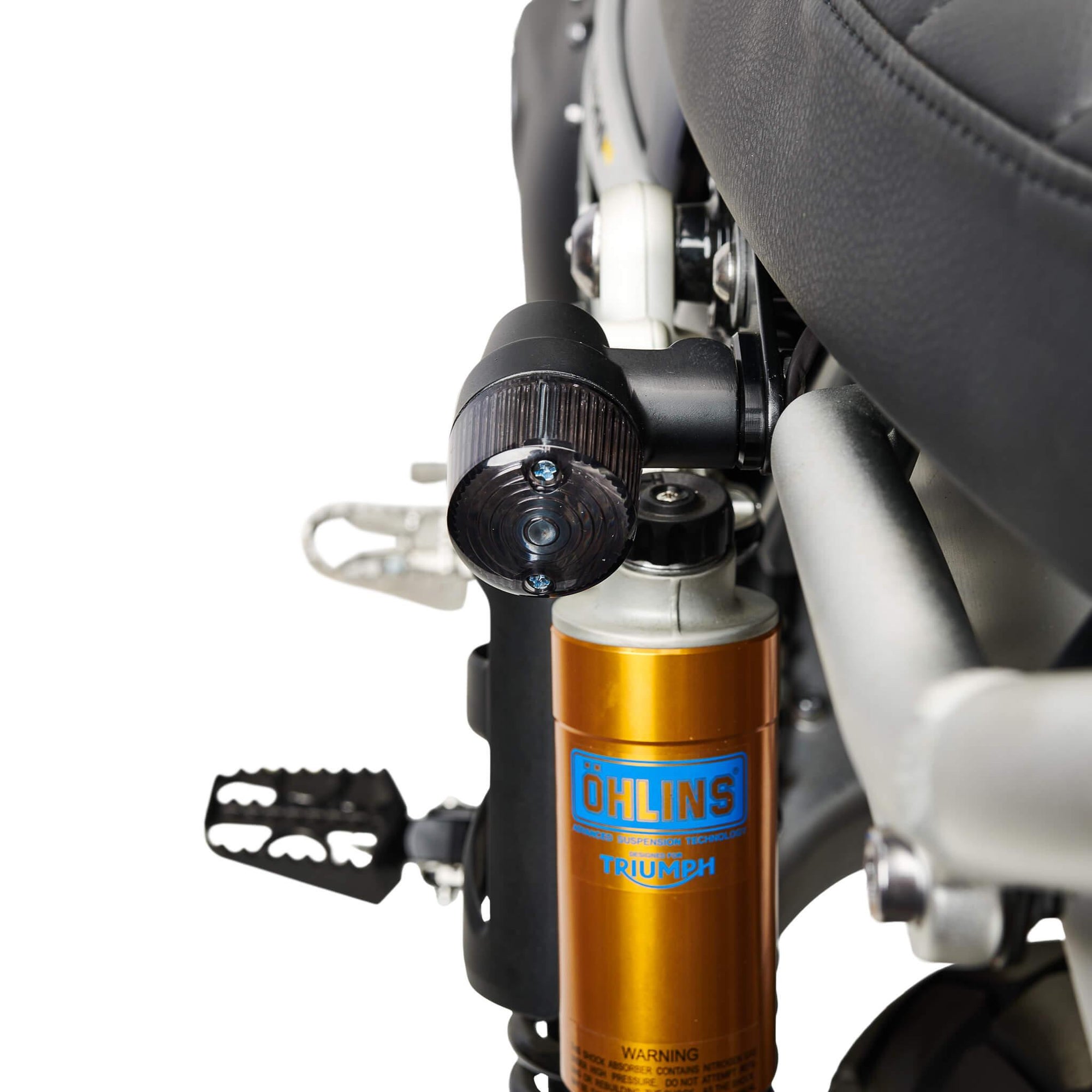 Plug & Play Retro LED Turn Signals for Triumph Scrambler 1200 | Rear F