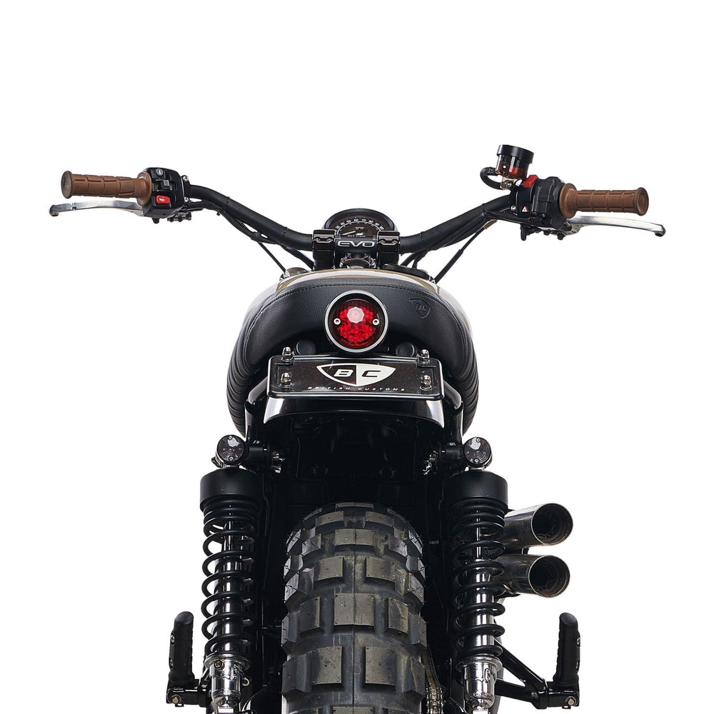 Pan Tail Light for Triumph Motorcycles - No Wiring Required