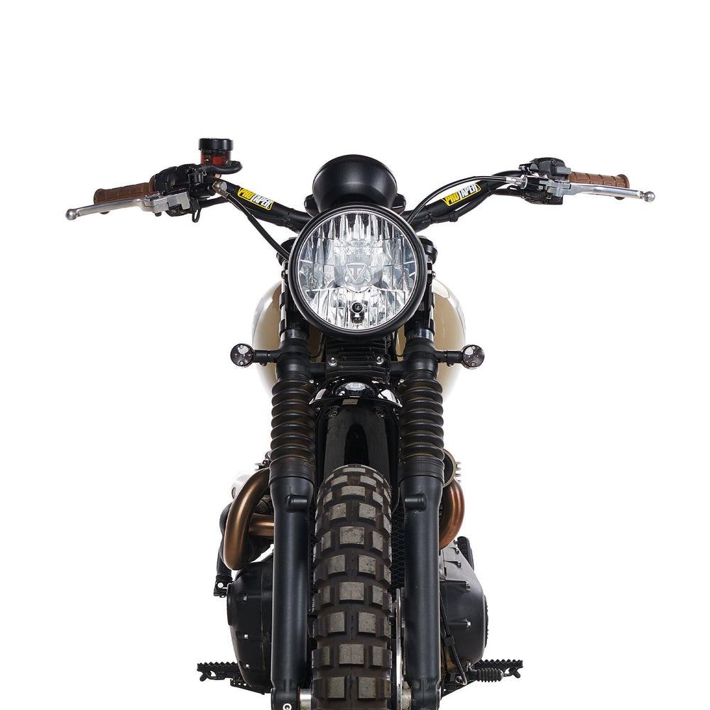 Plug & Play Triumph Motorcycle's Retro LED Turn Signals