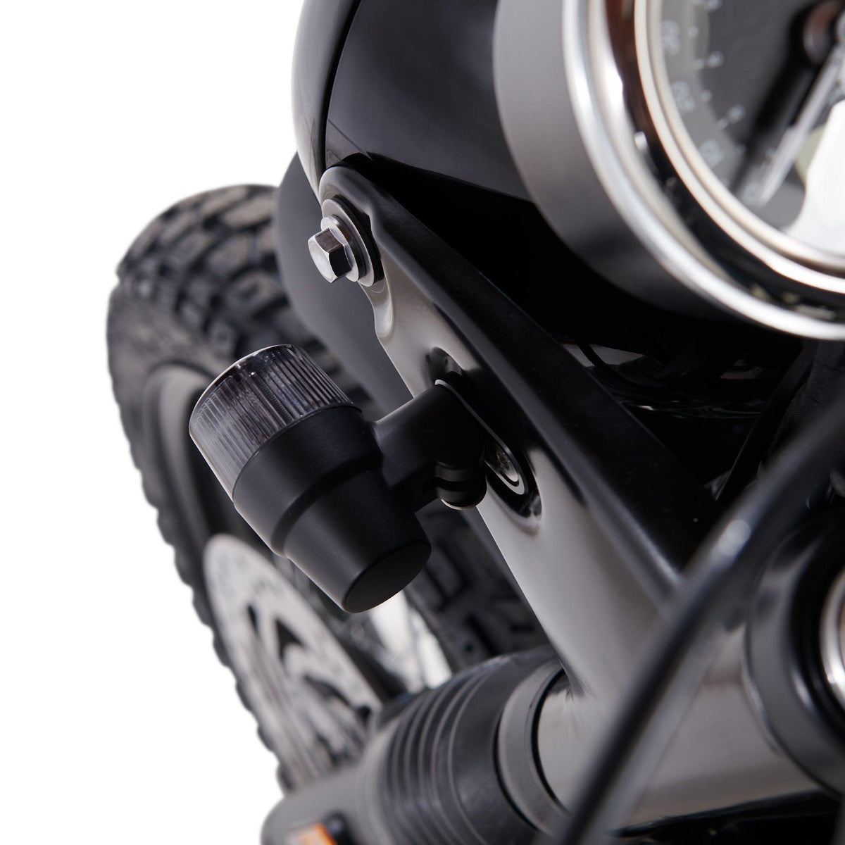 Plug & Play Retro Turn Signals for Triumph Motorcycles (2016+) | Front