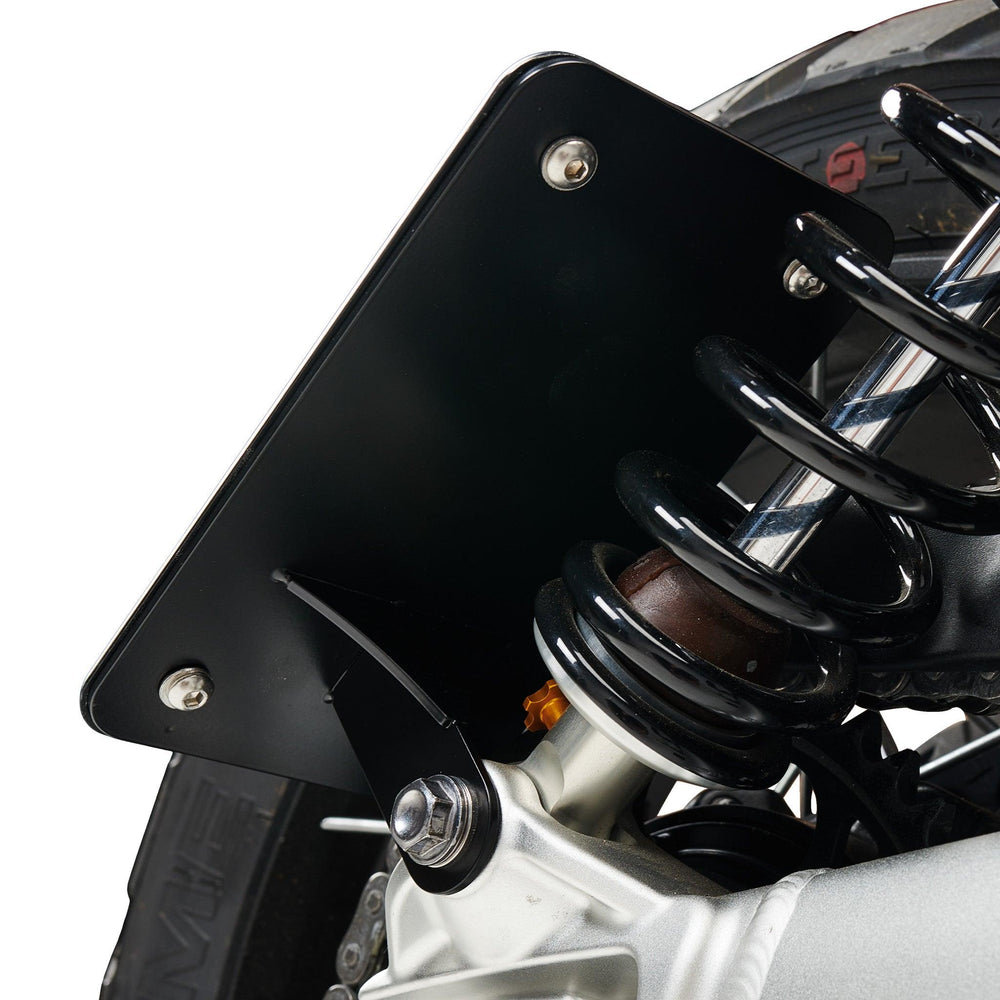 Vertical License Plate for Triumph Motorcycles from British Customs