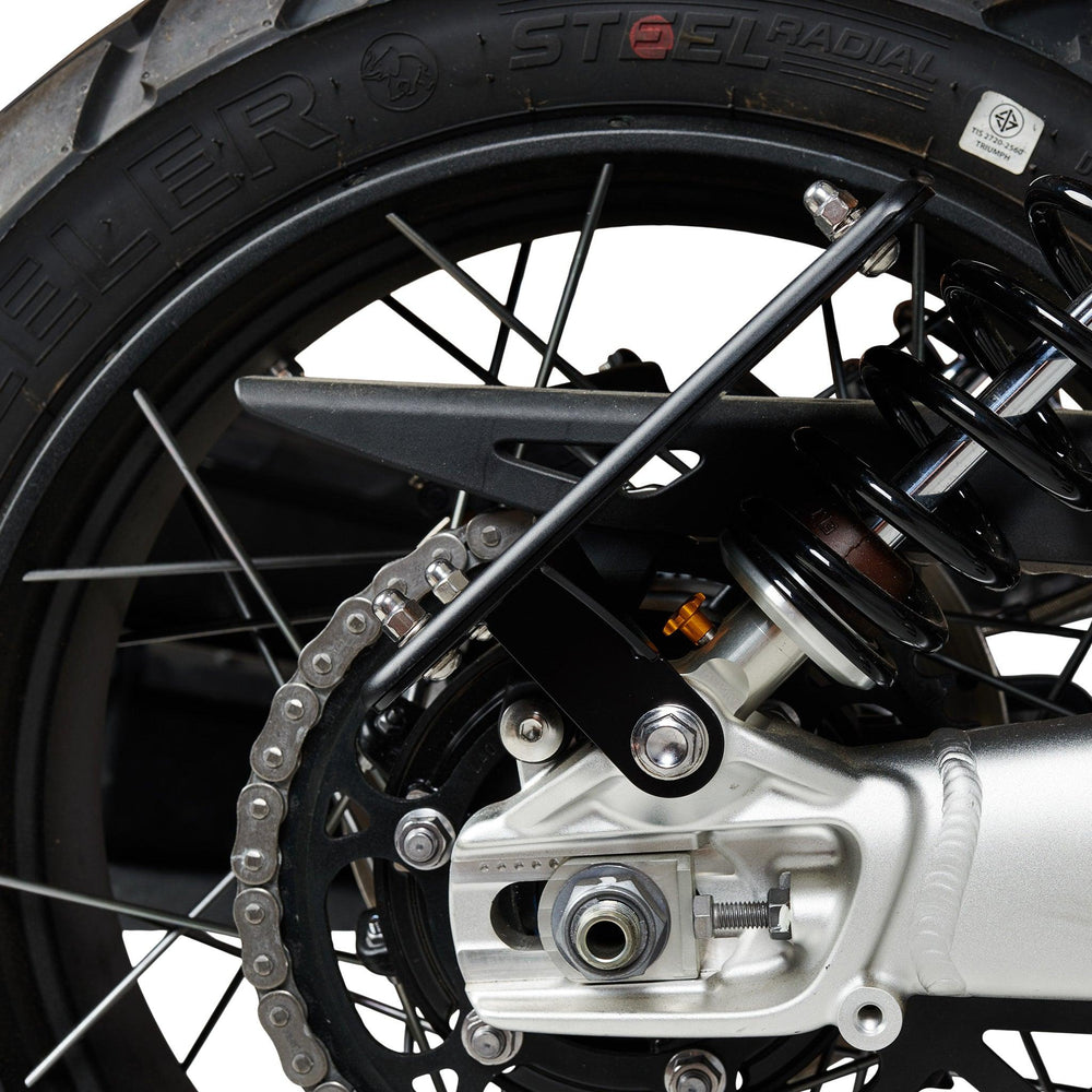 Vertical License Plate for Triumph Motorcycles from British Customs