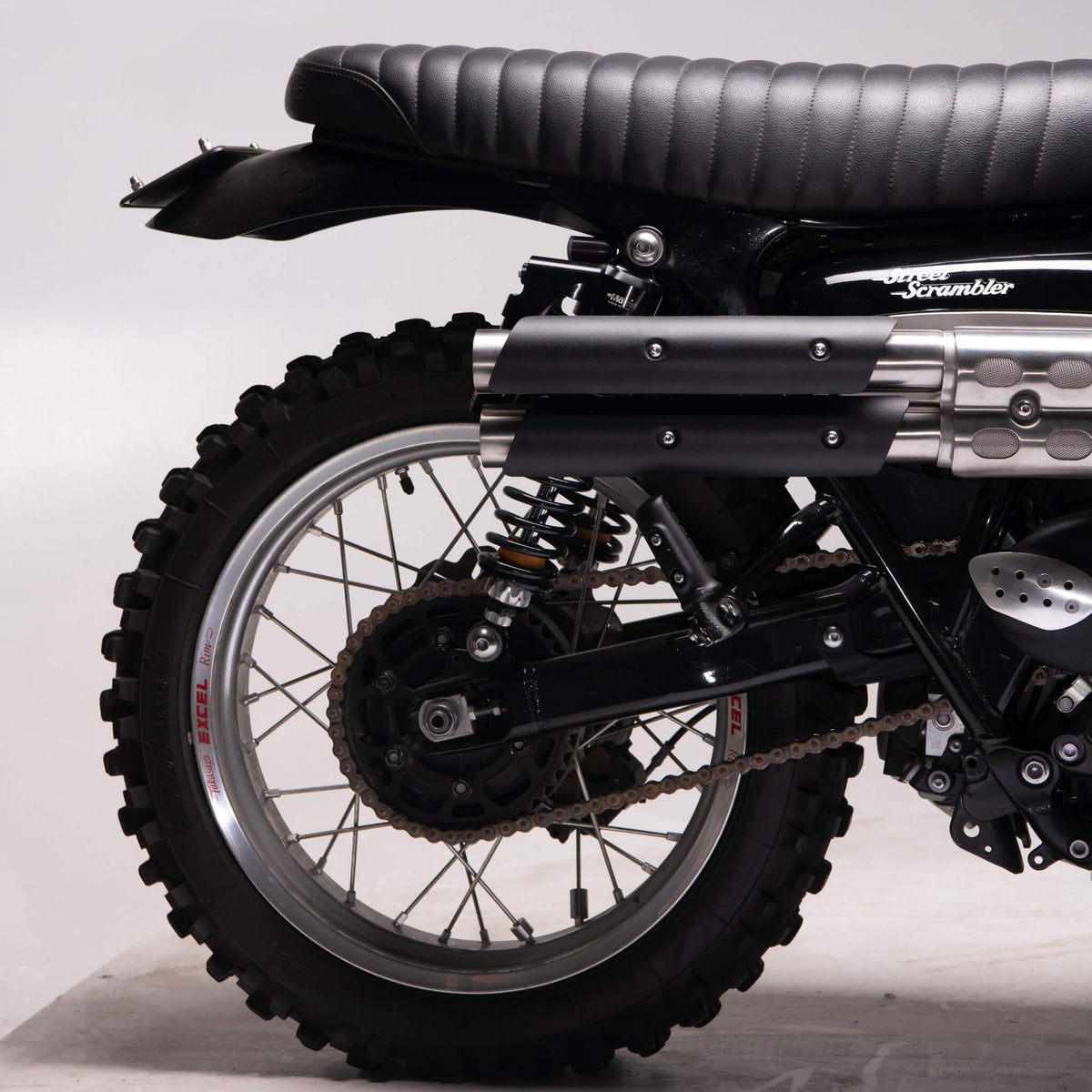 Shotgun Exhaust Heat Shield for Triumperh Scrambler