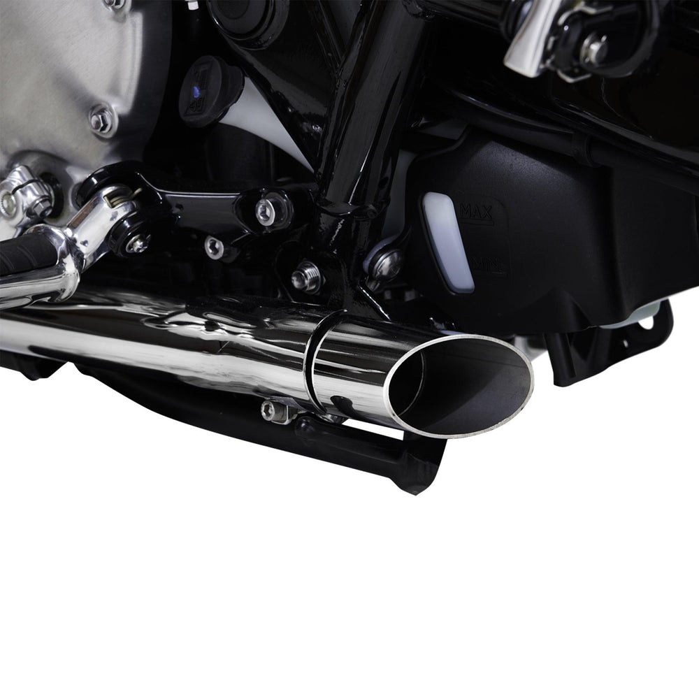 Triumph Bonneville Exhaust | Slash Exhaust Tip by British Customs
