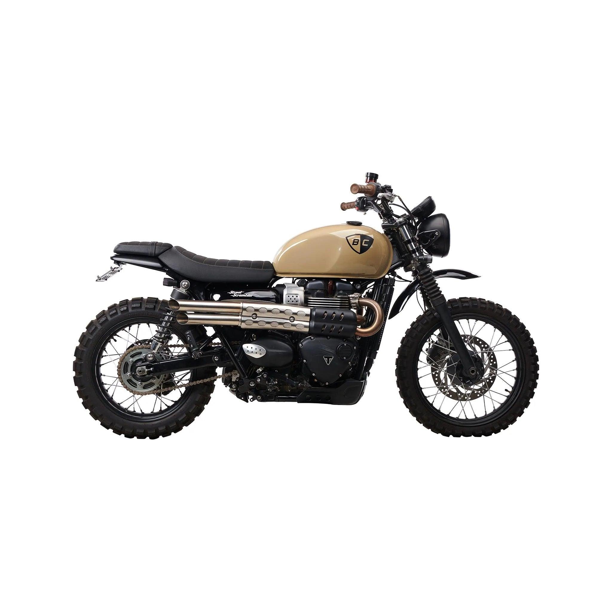 British Customs Slash Cut Shotgun Exhaust | British Customs