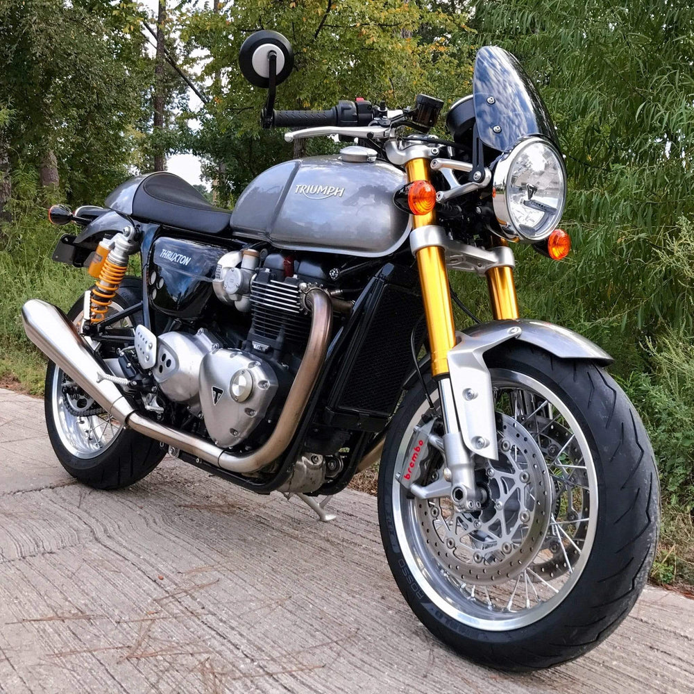 Dart Classic S3 Flyscreen for Triumph Thruxton 1200 | Black