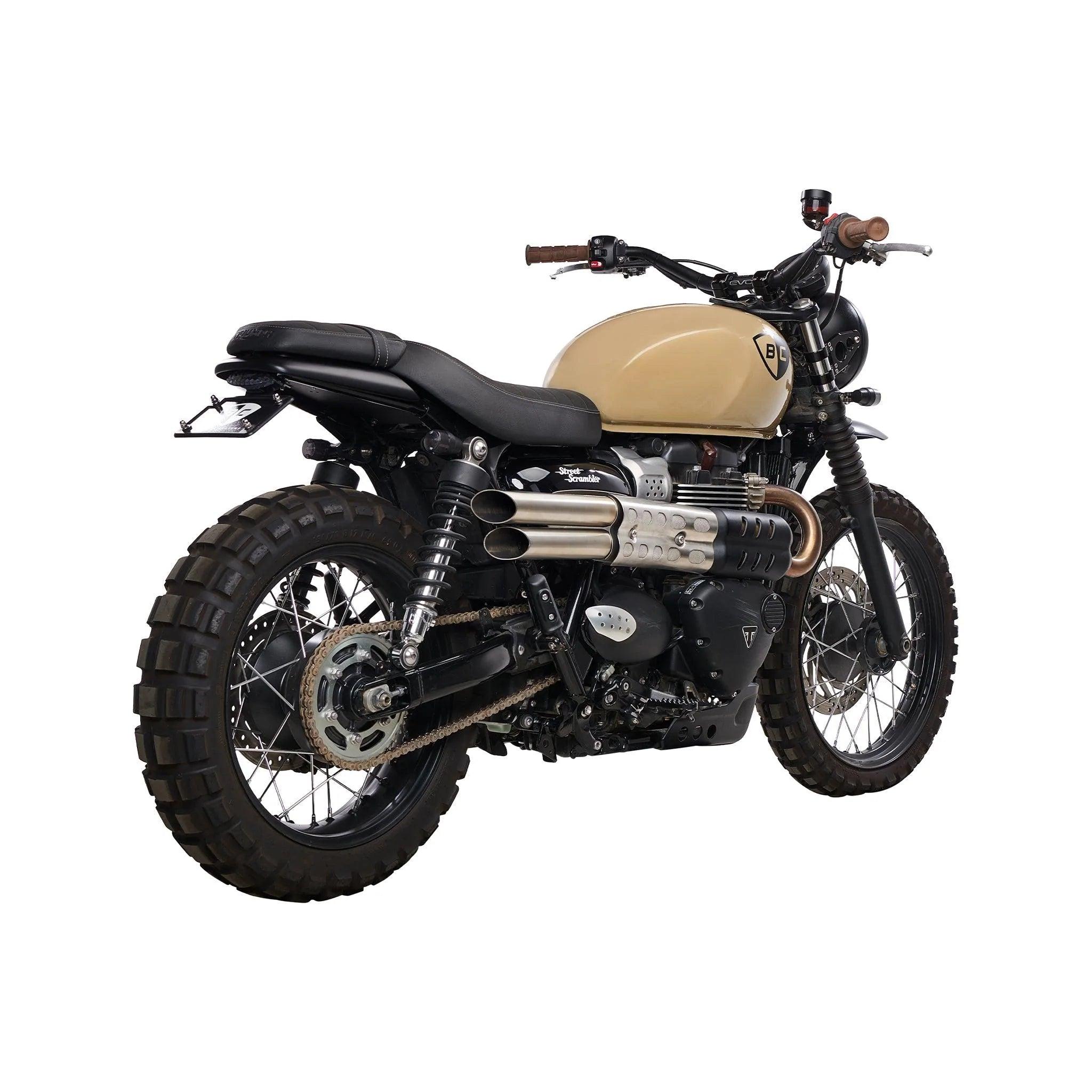 British Customs Slash Cut Shotgun Exhaust | British Customs