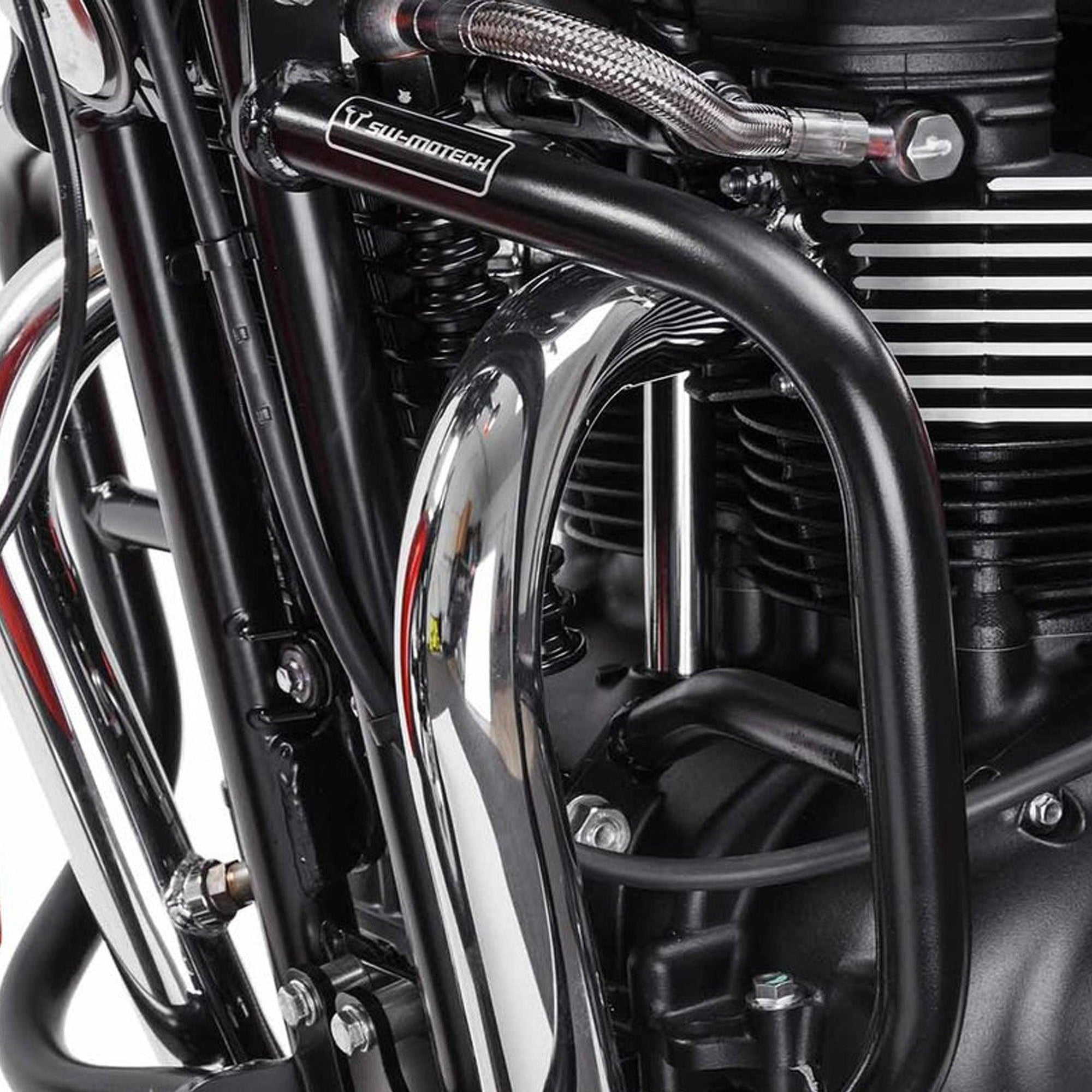 SW Motech Engine Guards For Triumph Bonneville & T100 / Thruxton 900